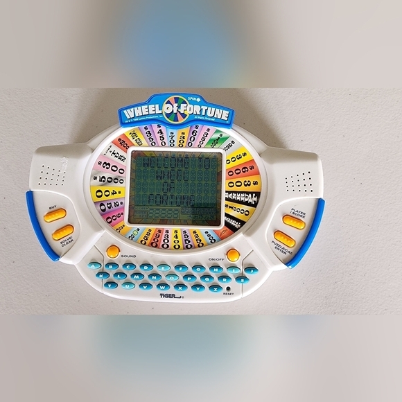 Tiger | Video Games & Consoles | Vintage Tiger Wheel Of Fortune Deluxe ...